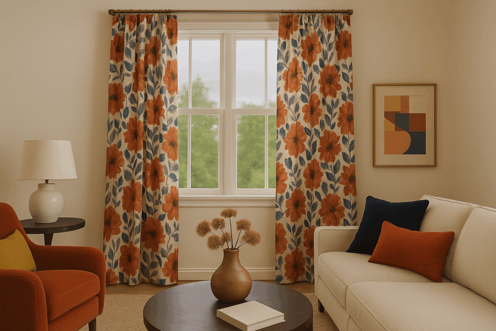 How to Incorporate Bold, Statement-Making Window Treatments into Your ...